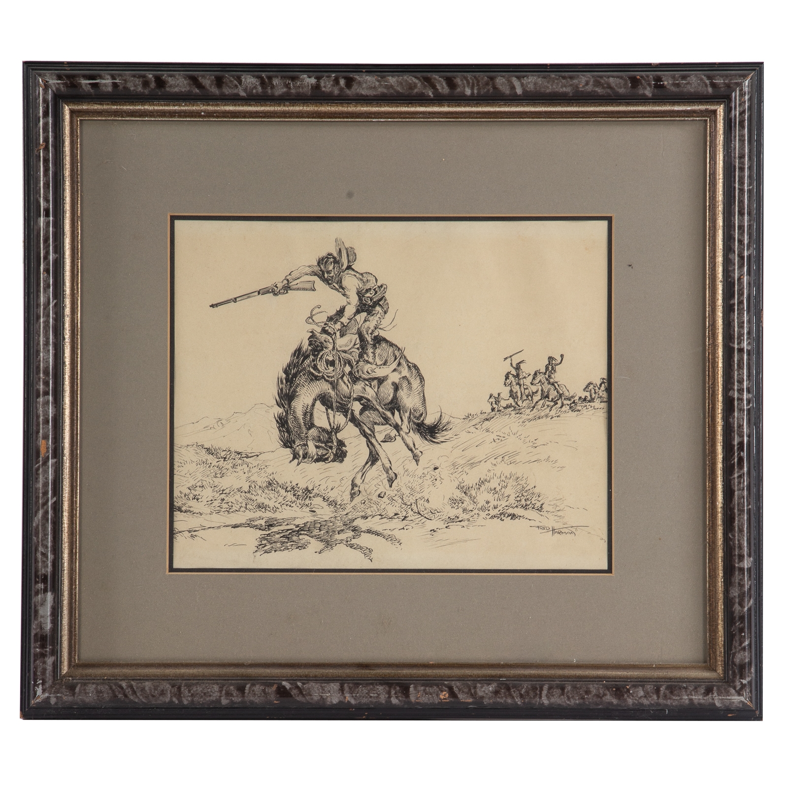 Fred Harman | The Chase | MutualArt