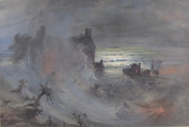 Andrew Maccallum | The Black Country at Night (1889) | MutualArt