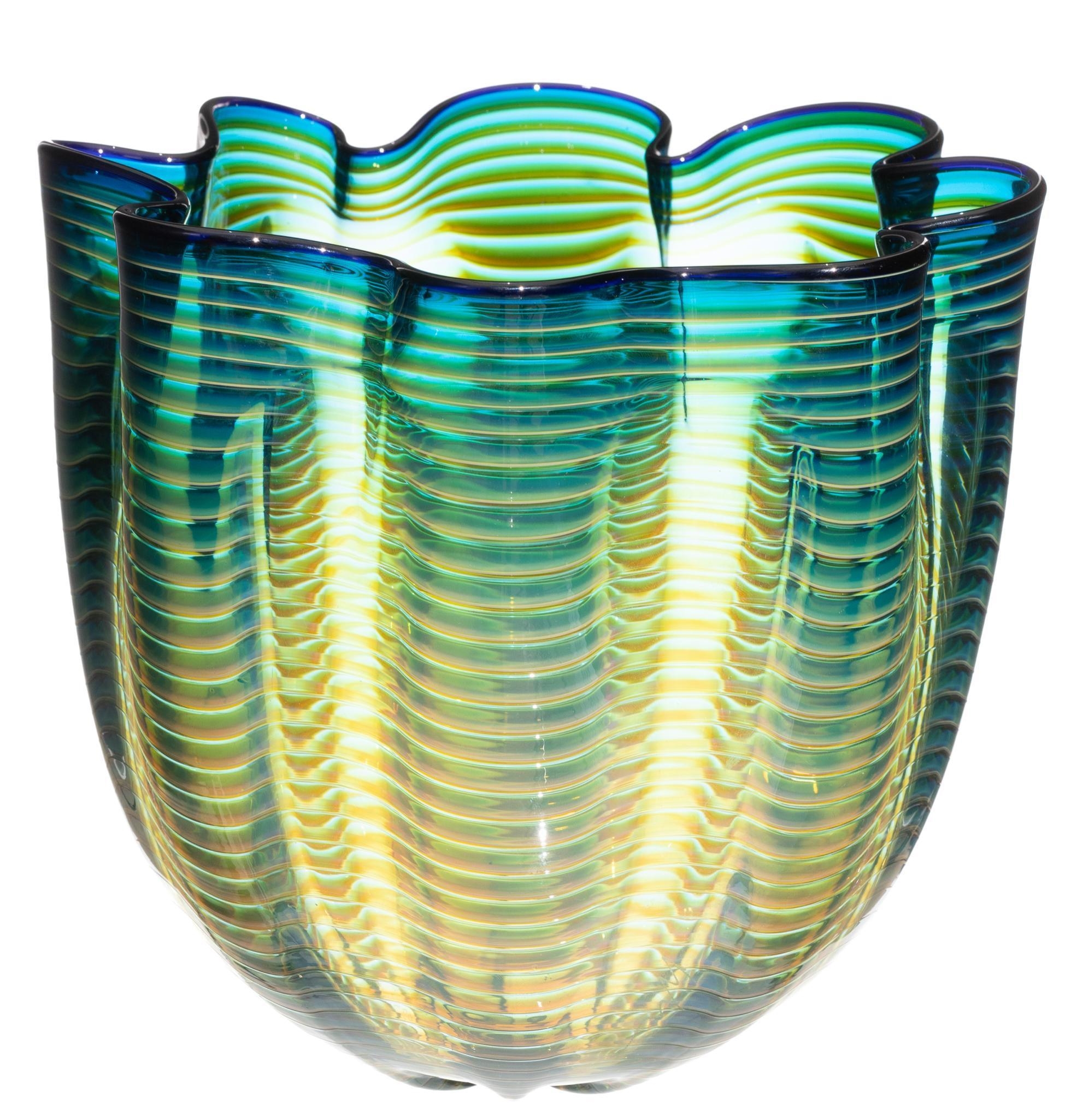 Dale Chihuly | Persian Sea Form Basket | MutualArt