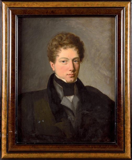 French School, 18th Century | Portrait de jeune homme en redingote ...