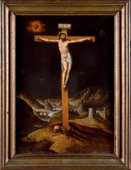 Flemish School, 16th Century | Crucifixion | MutualArt