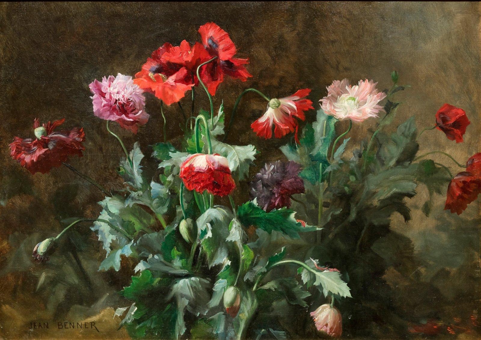 Jean Benner Jr. | Poppies | MutualArt