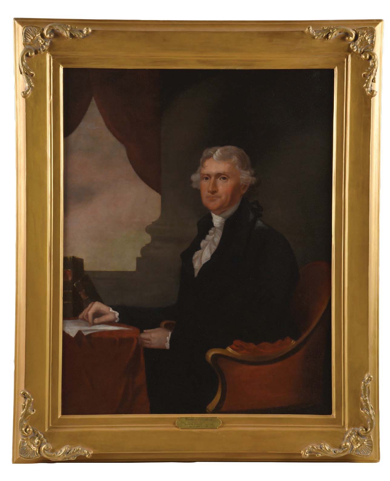 Gilbert Stuart | Portrait of Thomas Jefferson | MutualArt