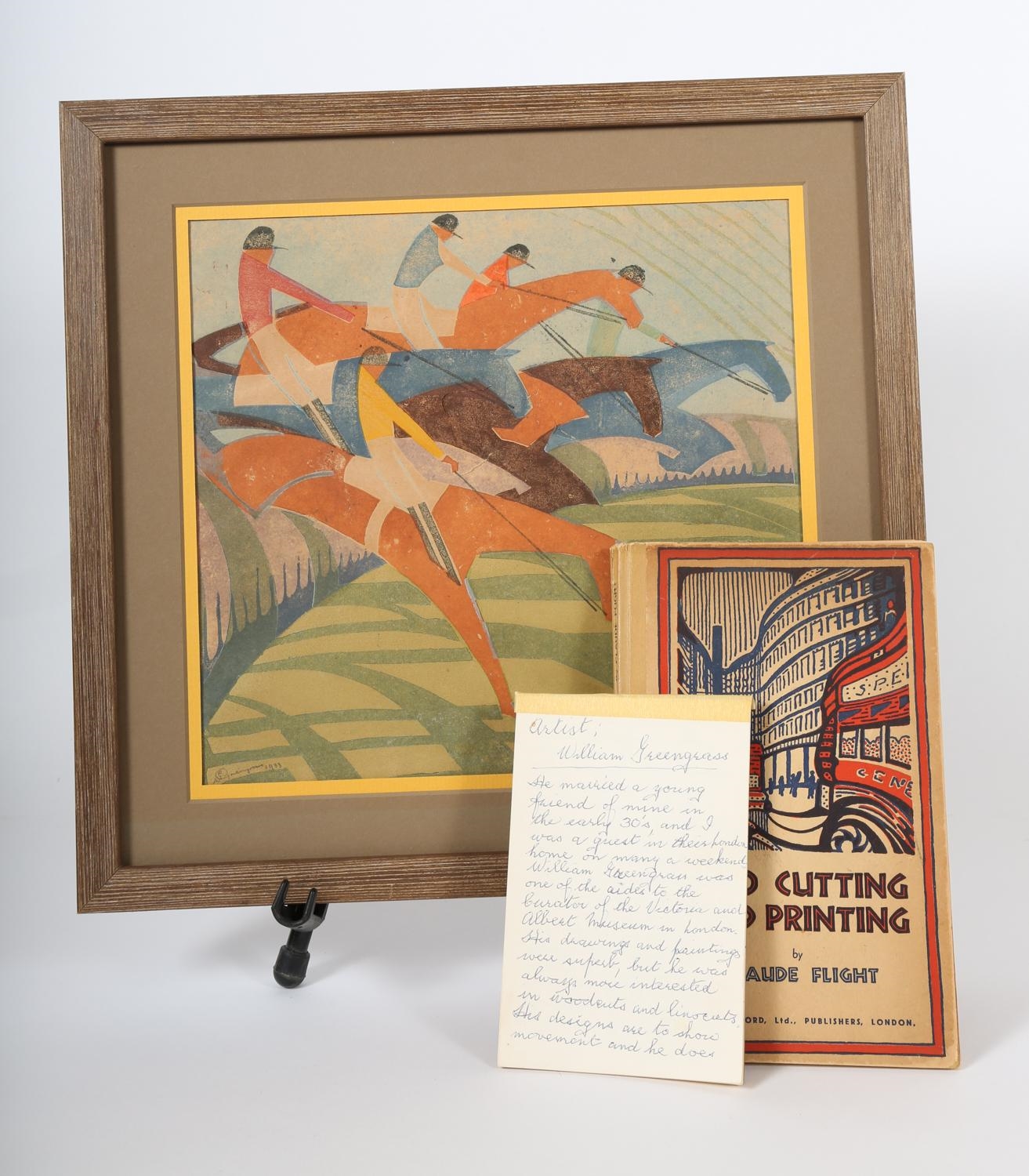 William Edward Greengrass | The First Fence (1933) | MutualArt