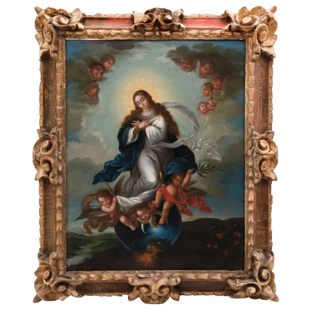 Miguel Jerónimo Zendejas | Virgen de La Inmaculada Concepción (1769 ...