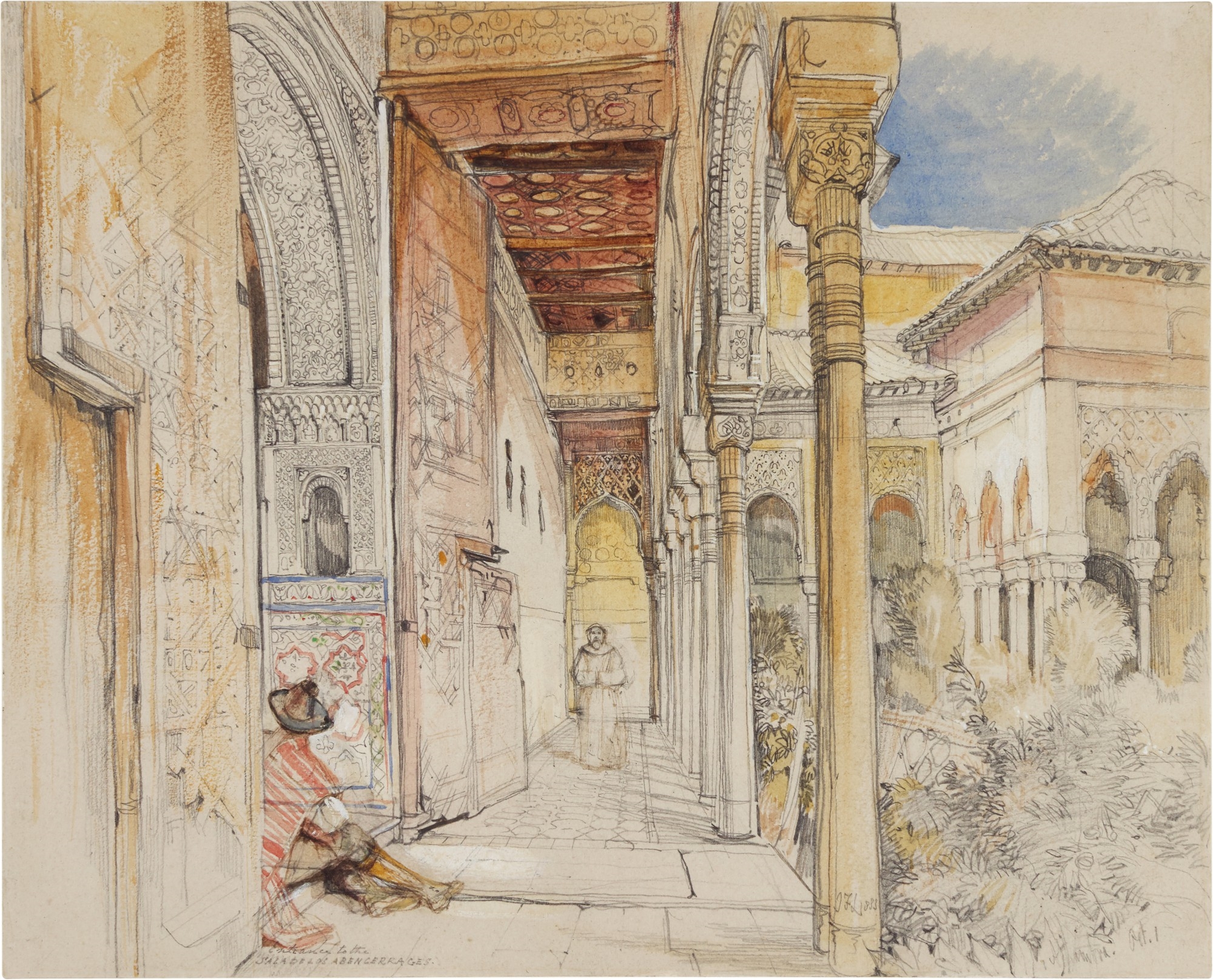 John Frederick Lewis | The Arab scribe, Cairo (1852) | MutualArt