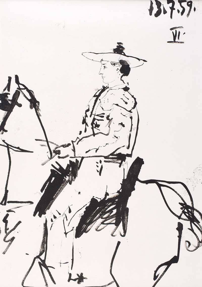 Pablo Picasso | THE HUMAN COMEDY | MutualArt