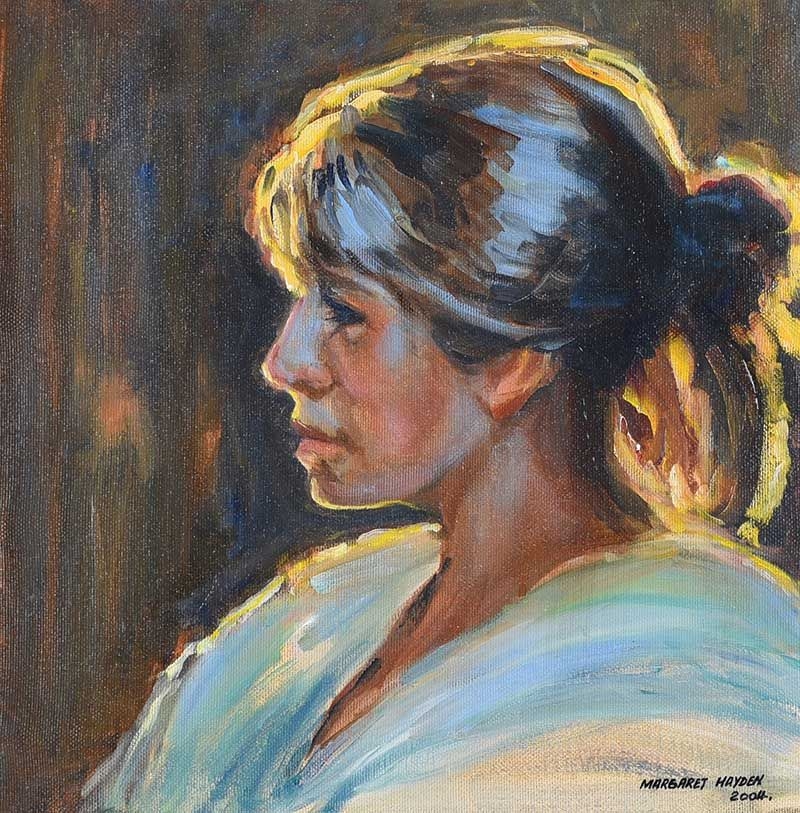 Margaret Hayden | PORTRAIT STUDY OF A YOUNG WOMAN | MutualArt