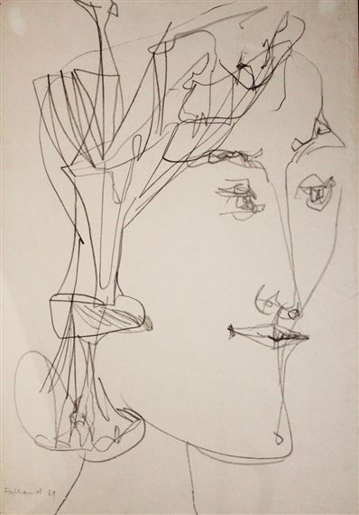 George Fullard | HEAD STUDY (1959) | MutualArt