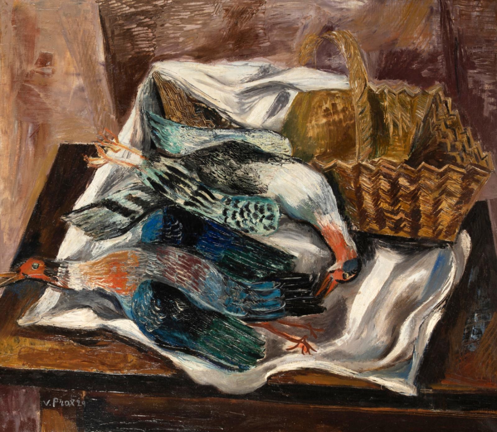 Valentine Prax | Nature morte aux faisans (1929) | MutualArt