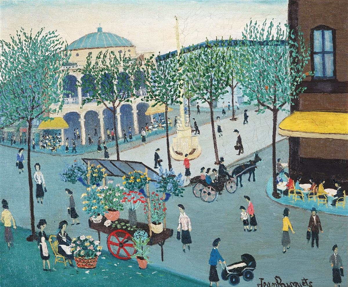 Jean Busquets | Place Du Chatelet | MutualArt