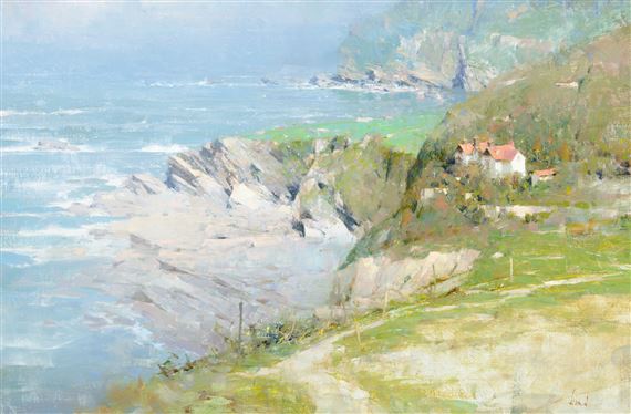 Richard Alan Schmid | New Preston Falls II (1989) | MutualArt