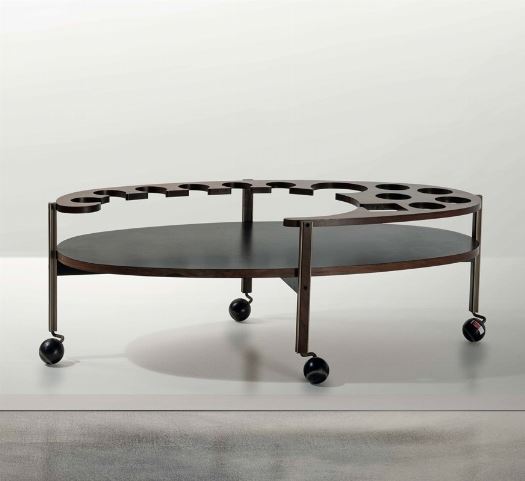 Ico Parisi | Carrello bar Idra Mod. 1104 con (Circa 1960) | MutualArt