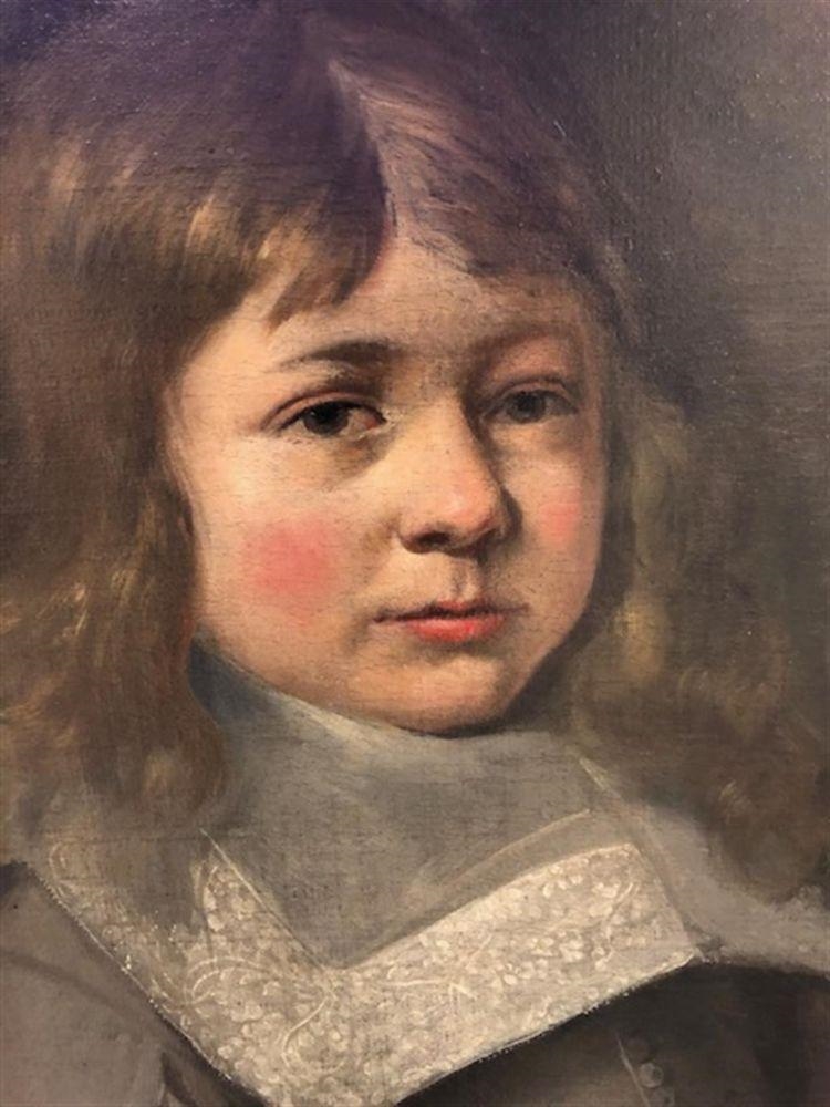 Dutch School, 17th Century | Boy in a Gray Costume Holding a Plumed Hat ...