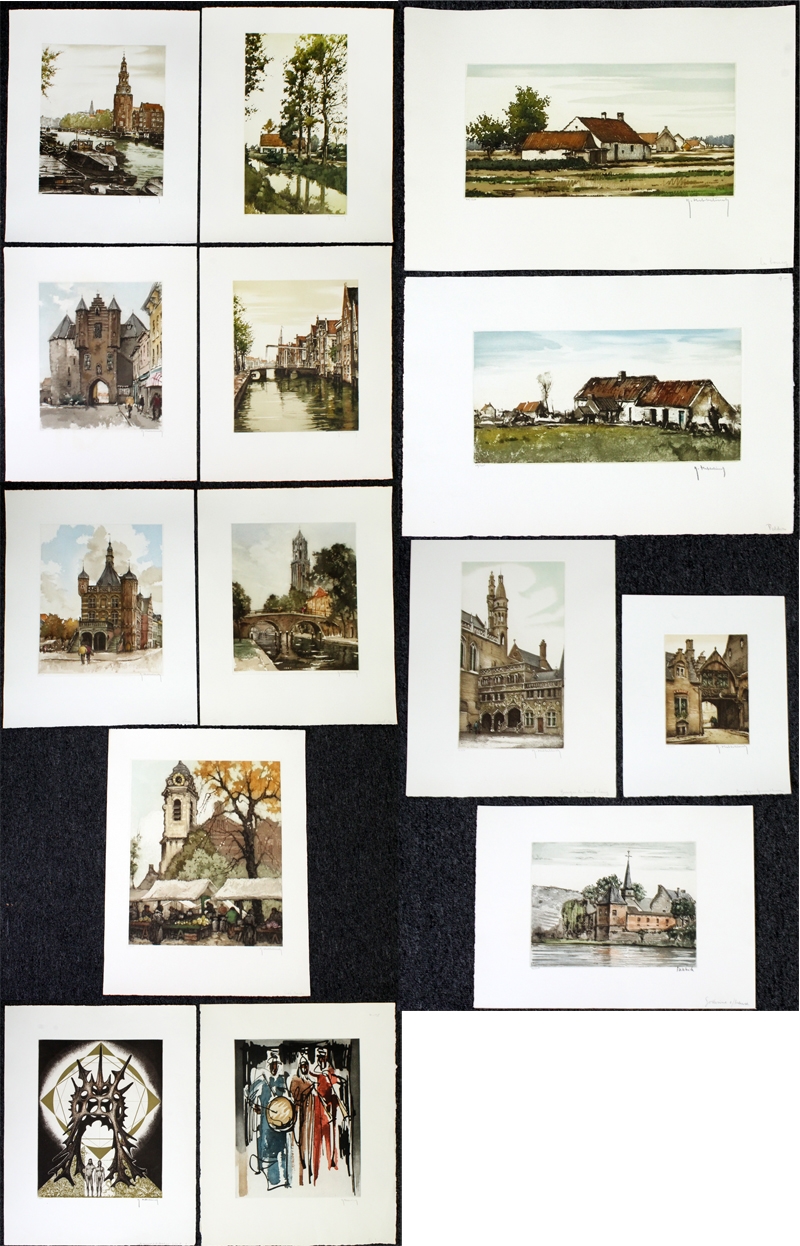 Roger Hebbelinck | Fourteen works: EUROPEAN LANDSCAPES AND OTHERS ...