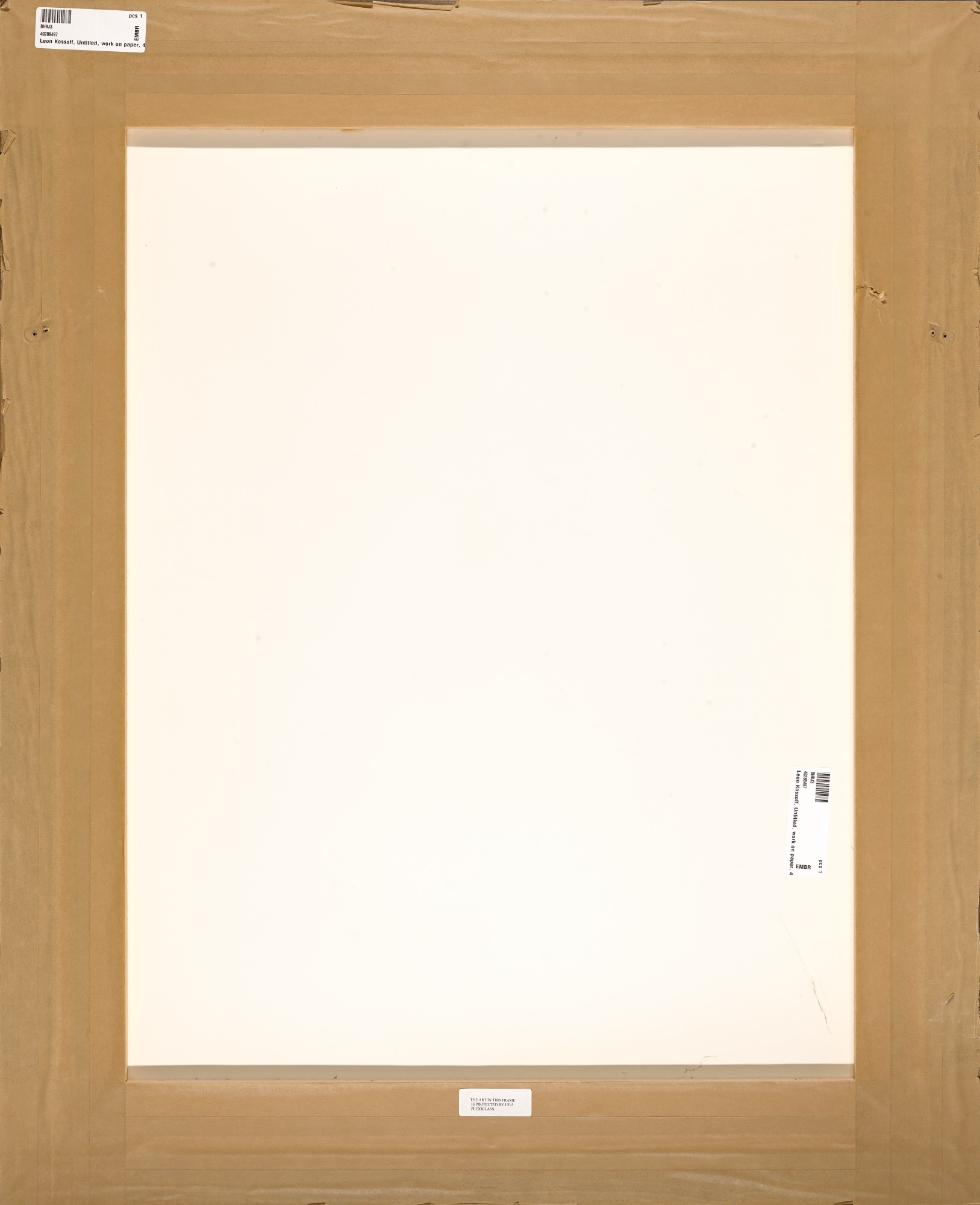 Leon Kossoff | HEAD OF JOHN LESSORE (Circa 1988) | MutualArt