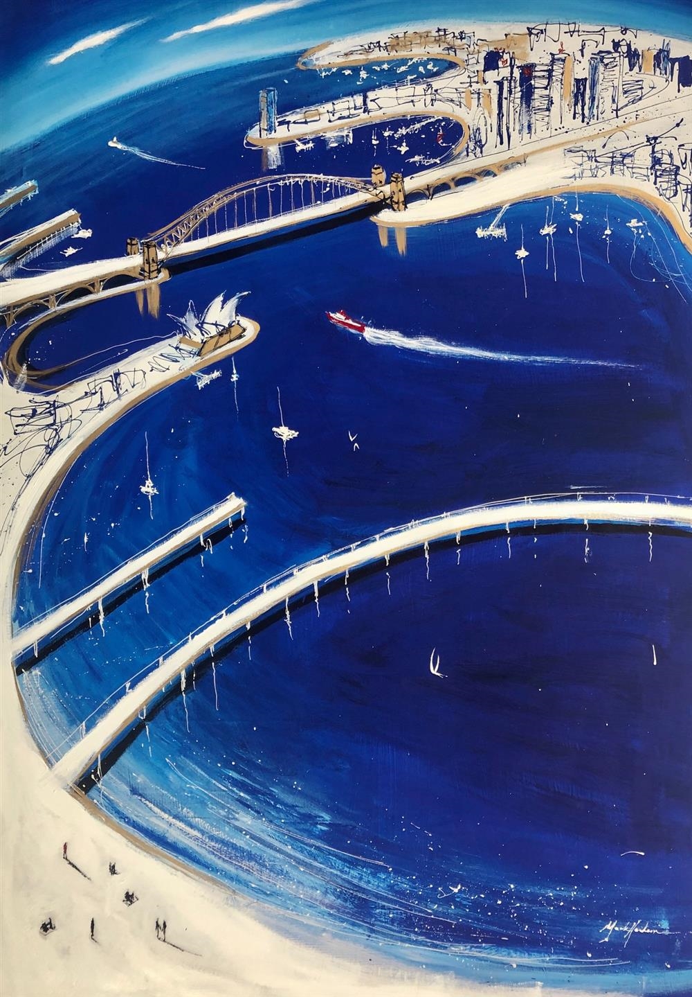 Mark Hanham | Swift Blue | MutualArt