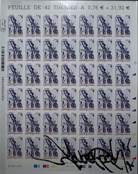 JonOne | Liberté Egalité franternité (2015) | MutualArt