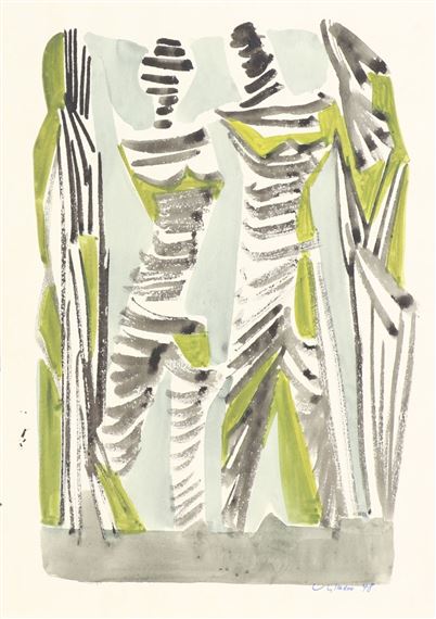 Hans Uhlmann | Vier Figuren (1948) | MutualArt