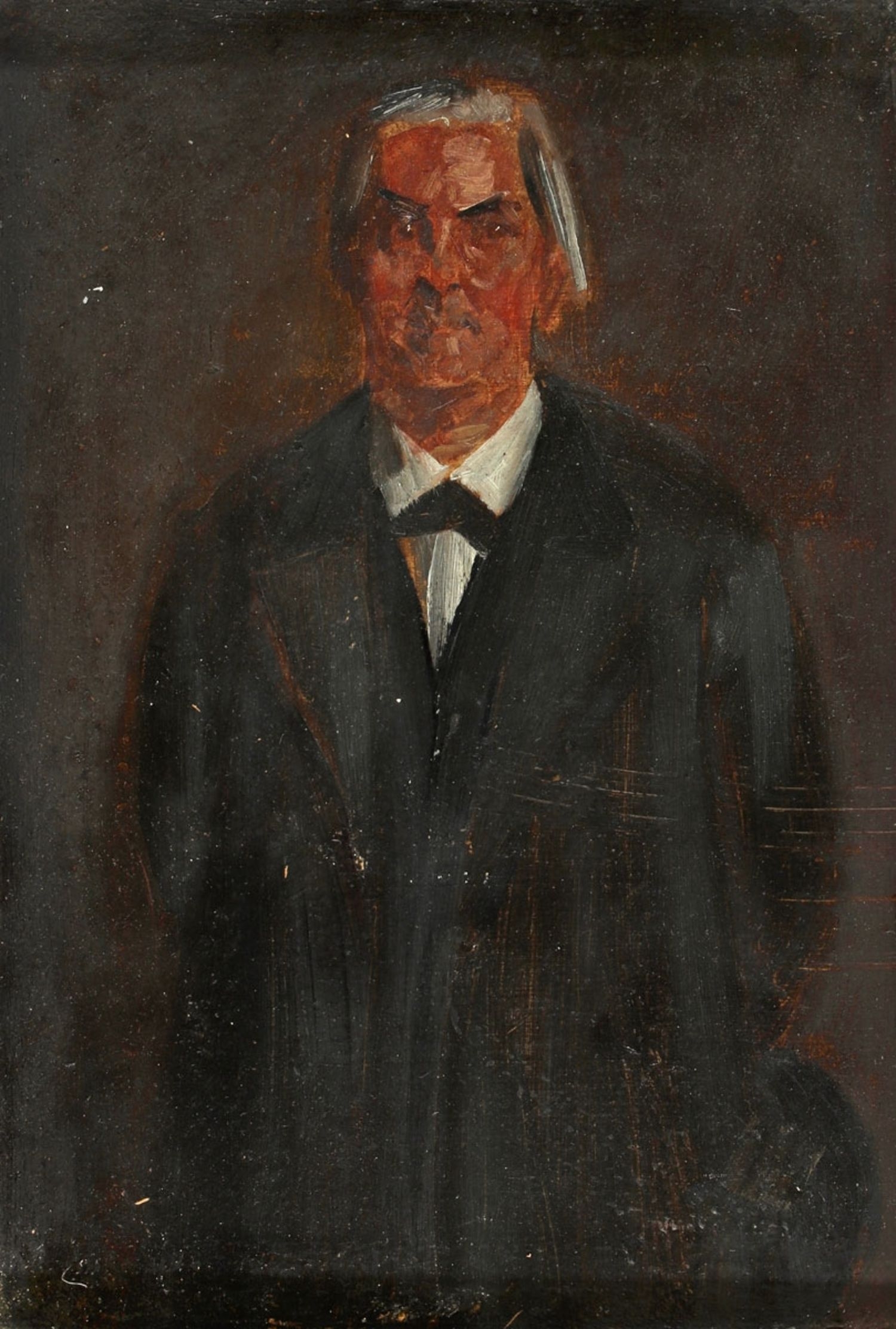 Franz Seraph von Lenbach | Portrait Adolf Friedrich Graf von Schack | MutualArt