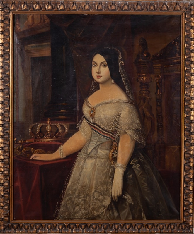 Portrait Of Queen Isabella Of Spain