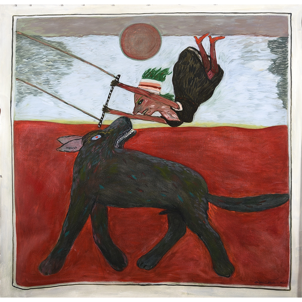 Gaylen Hansen | Woman on Trapese | MutualArt