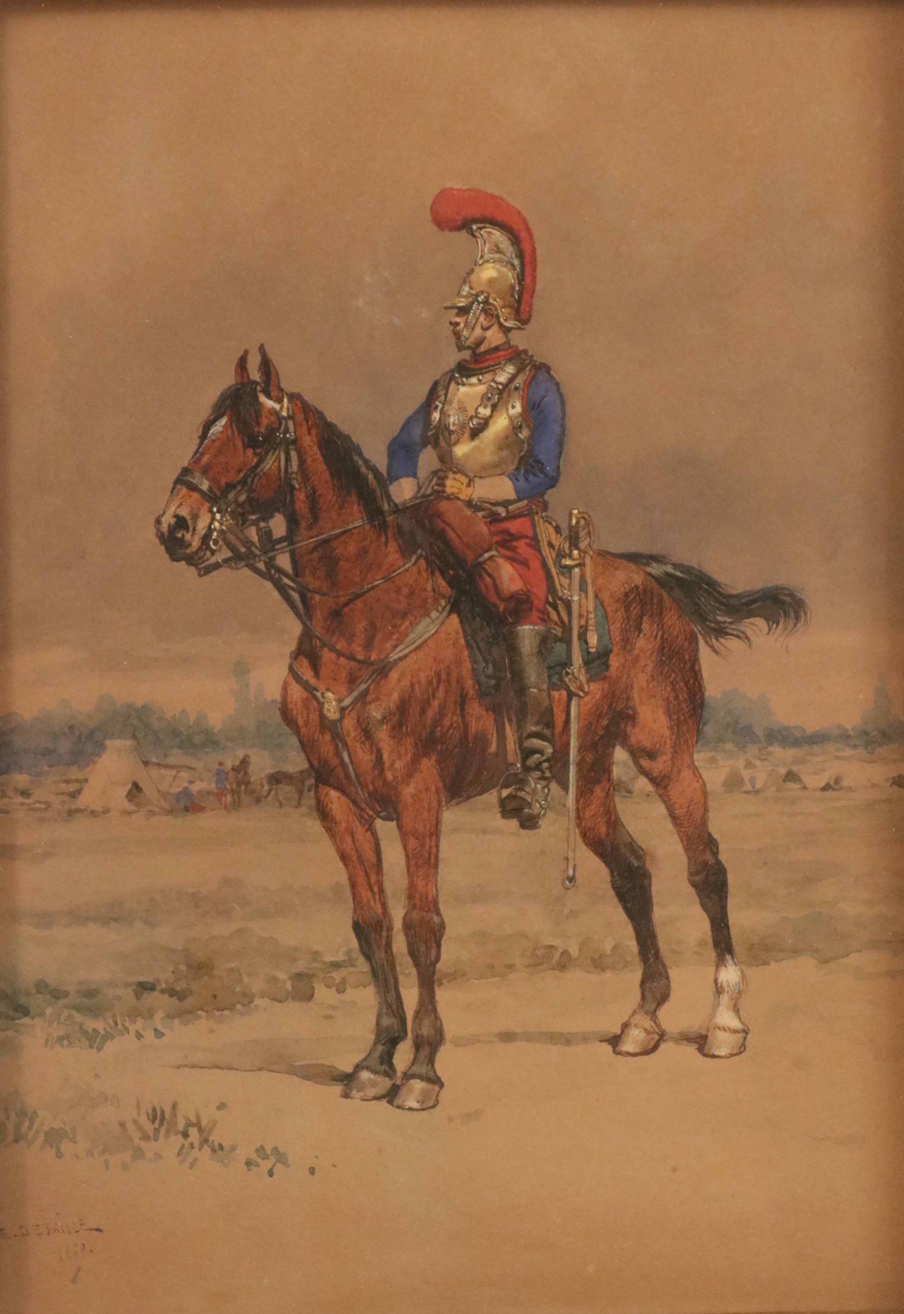 Édouard Jean Baptiste Detaille | NAPOLEON IN A COLONEL DE LA GARDE ...
