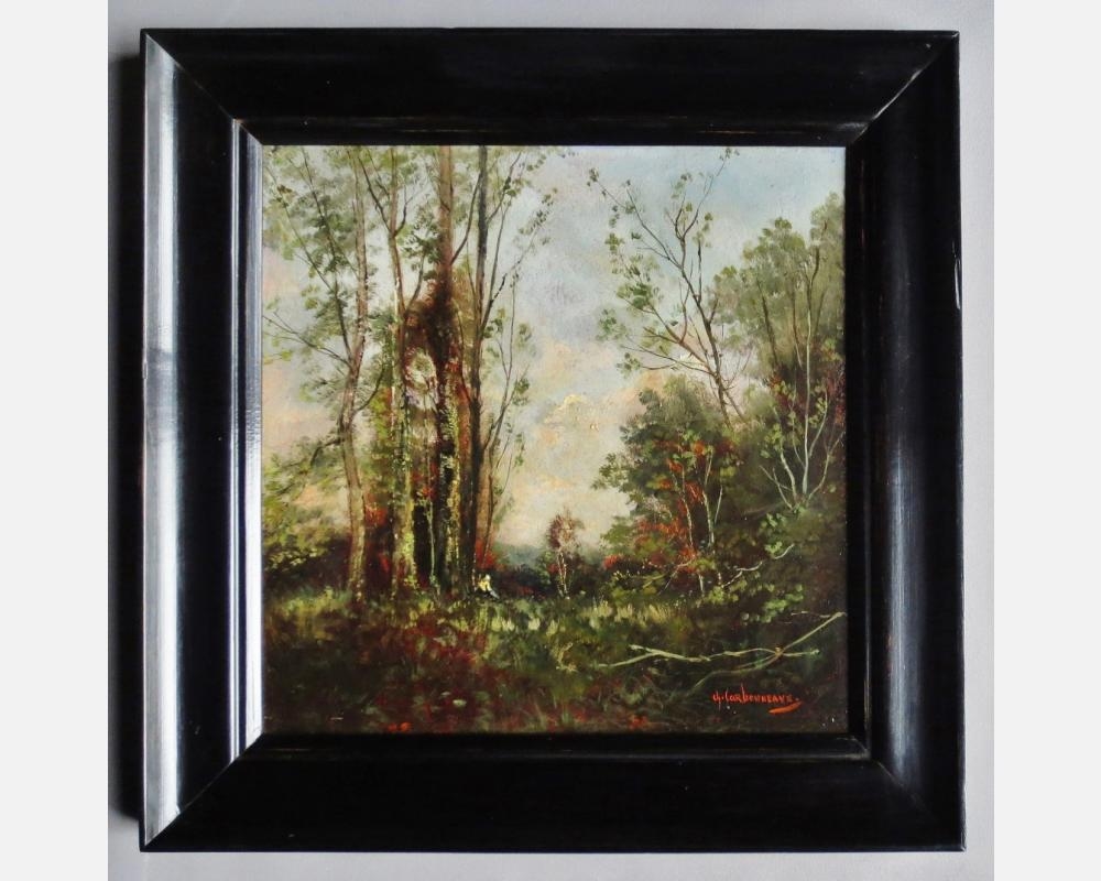 Barbizon School, 19th Century | Arbres en forêt | MutualArt