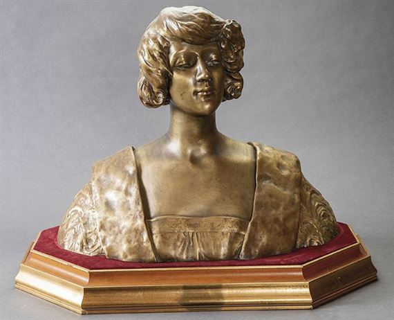 Léon Noel Delagrange | Busto de Dama | MutualArt