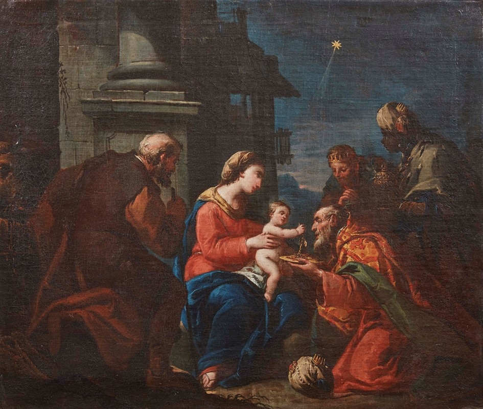 Bolognese School, 18th Century | ADORAZIONE DEI MAGI | MutualArt