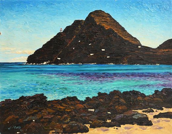 Colette Mills | Makapuu Point Light (1977) | MutualArt