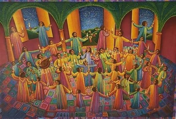 John August Swanson | Celebration | MutualArt