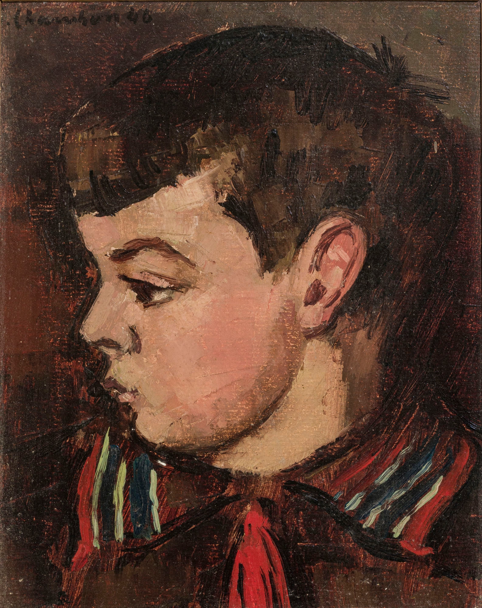 Emile-François Chambon | Portrait de Jean-Pierre Prada (Carouge) (1946 ...