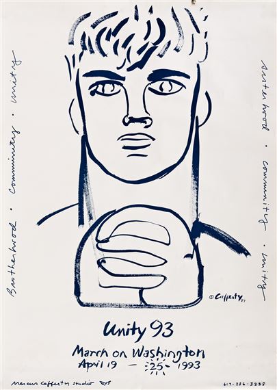 Marcus Cafferty | Unity '93 / March on Washington. (1993) | MutualArt