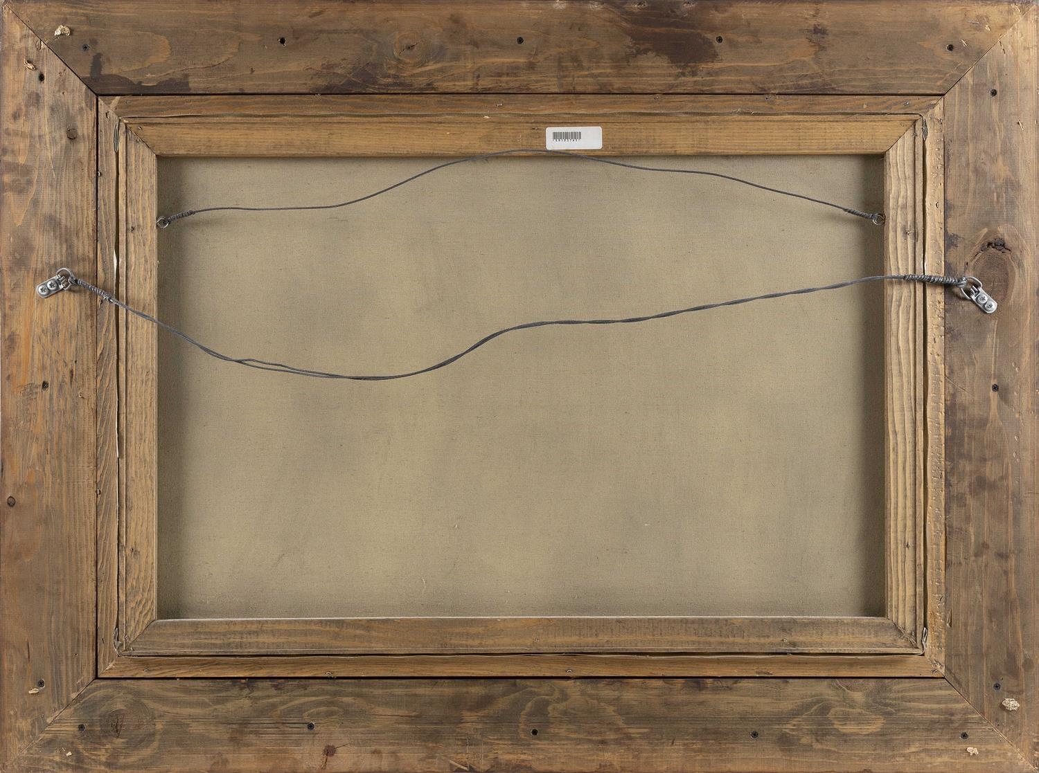 D. Taylor | Two-masted schooner in a storm. | MutualArt