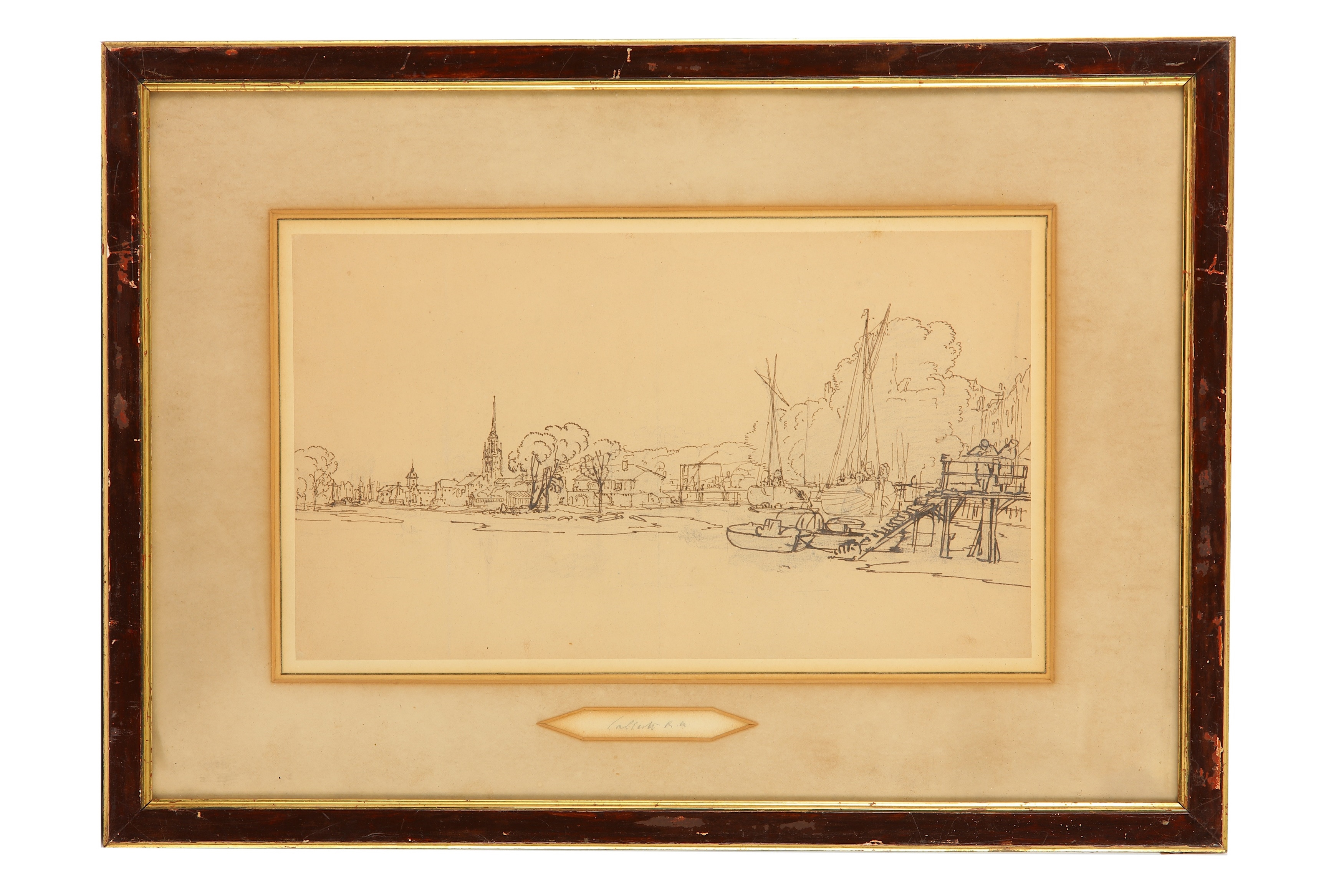 Augustus Wall Callcott | Panoramic river scene | MutualArt