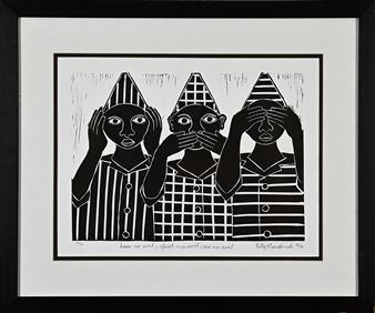 Billy Mandindi | 15 Artworks at Auction | MutualArt