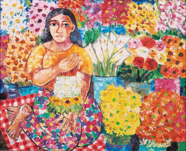 Norma Belleza | Flower Vendor (1995) | MutualArt