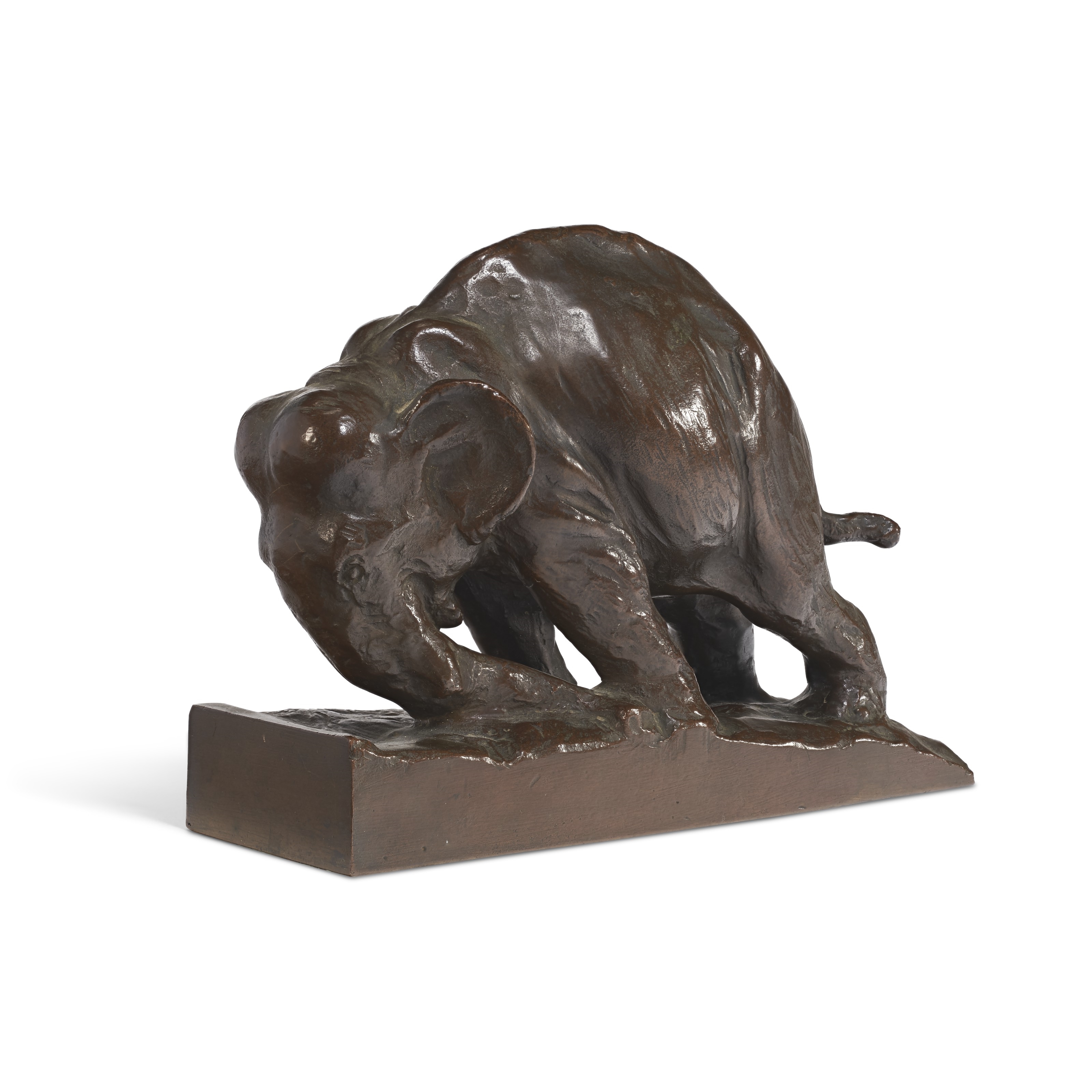Mahonri Mackintosh‏ Young | 'Elephant': A Pair of Bookends | MutualArt