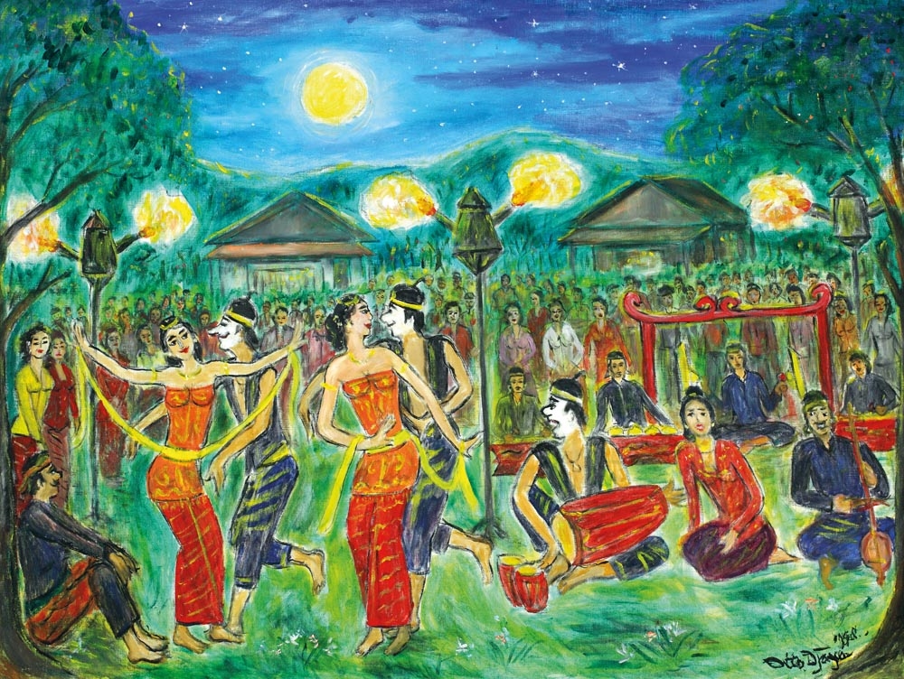 Otto Djaya | Pesta Rakyat (1998) | MutualArt