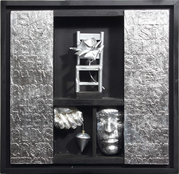 Felipe Herrera | Homenaje a Jasper Johns (2013) | MutualArt
