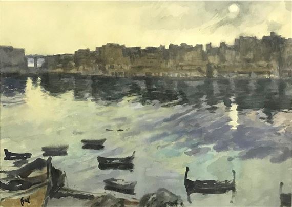 Charles Bush | Malta from Senglea | MutualArt