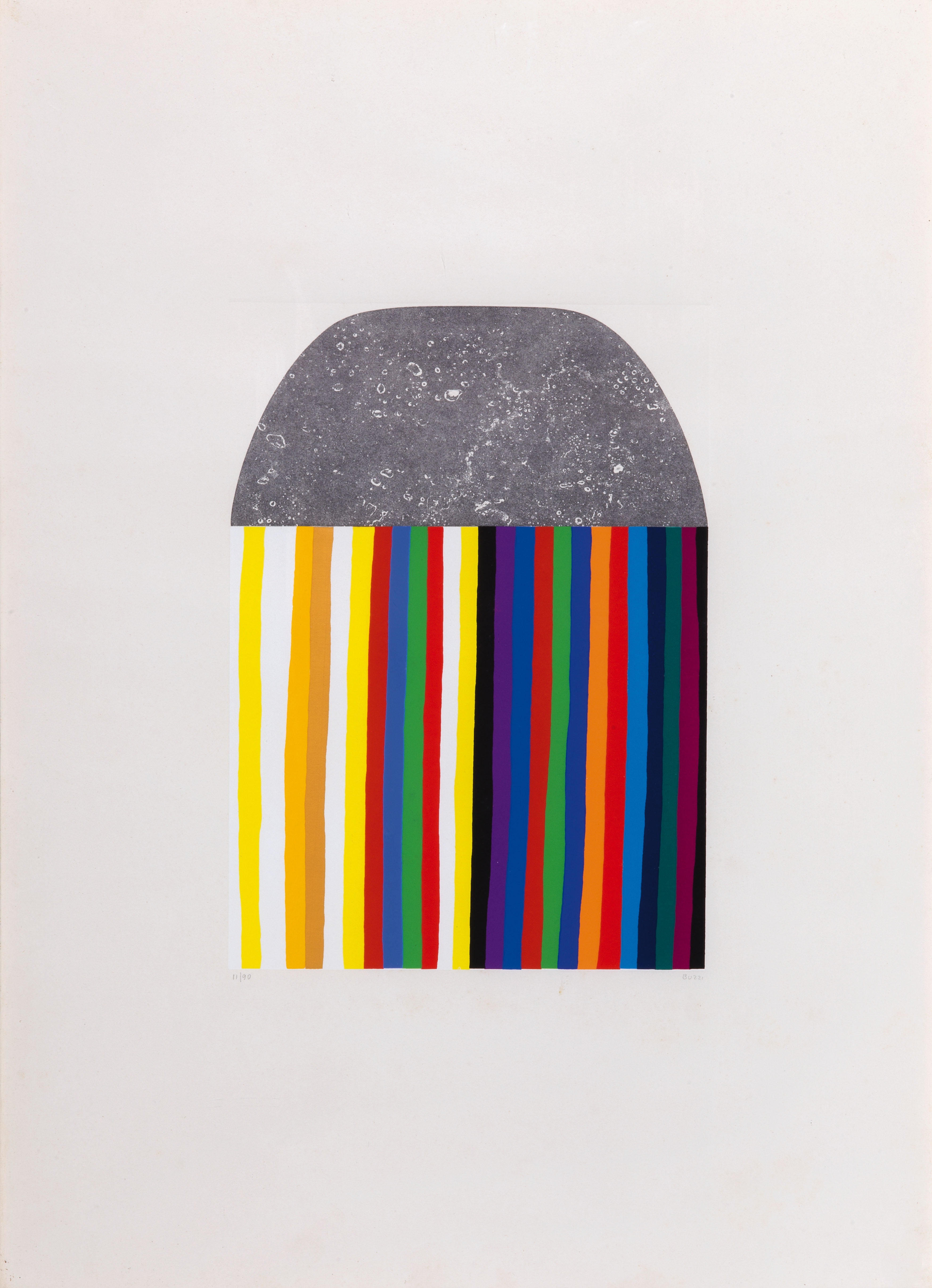 Alberto Burri | Acquaforte G (1975) | MutualArt