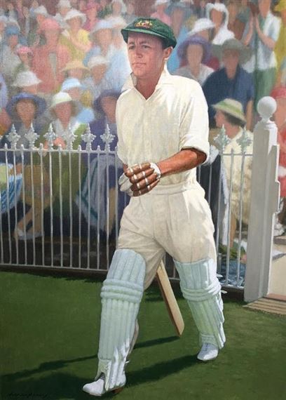 Colin Joseph Dudley | Bradman's Walk to Glory (1997) | MutualArt