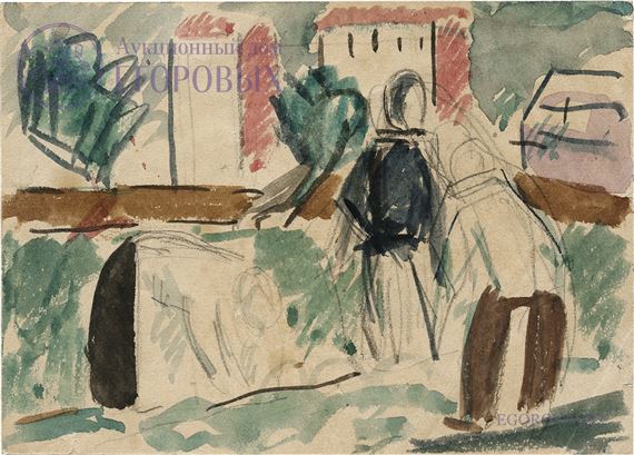 Alexander Isaakovich Rusakov | Untitled (1927) | MutualArt