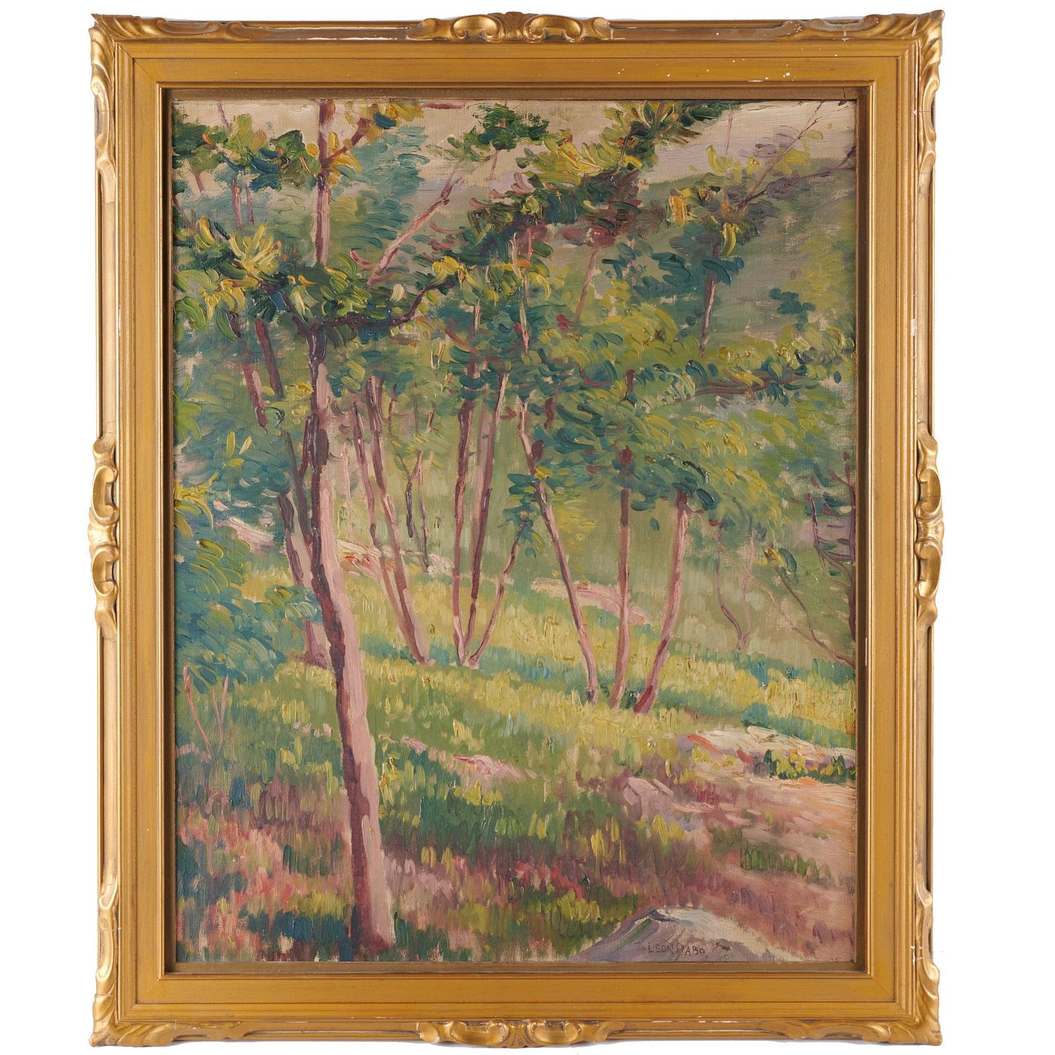 Leon Dabo | Landscape with Trees | MutualArt