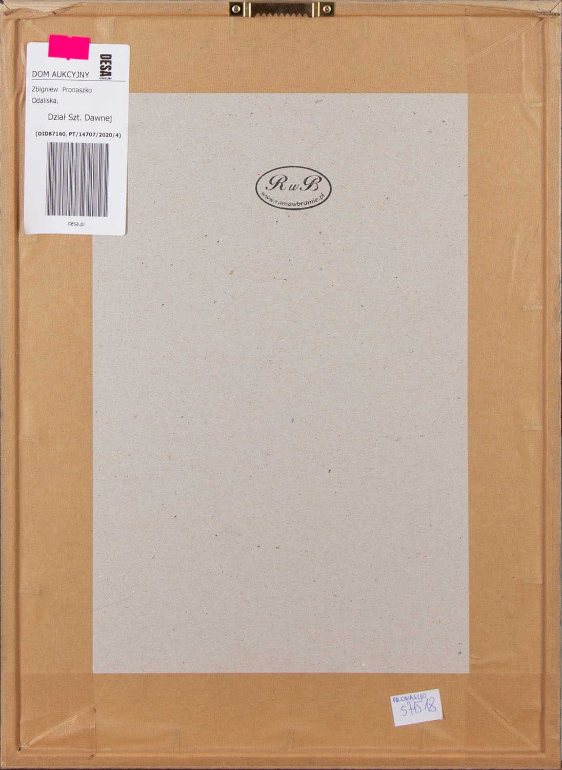 Zbigniew Pronaszko | Odaliska | MutualArt