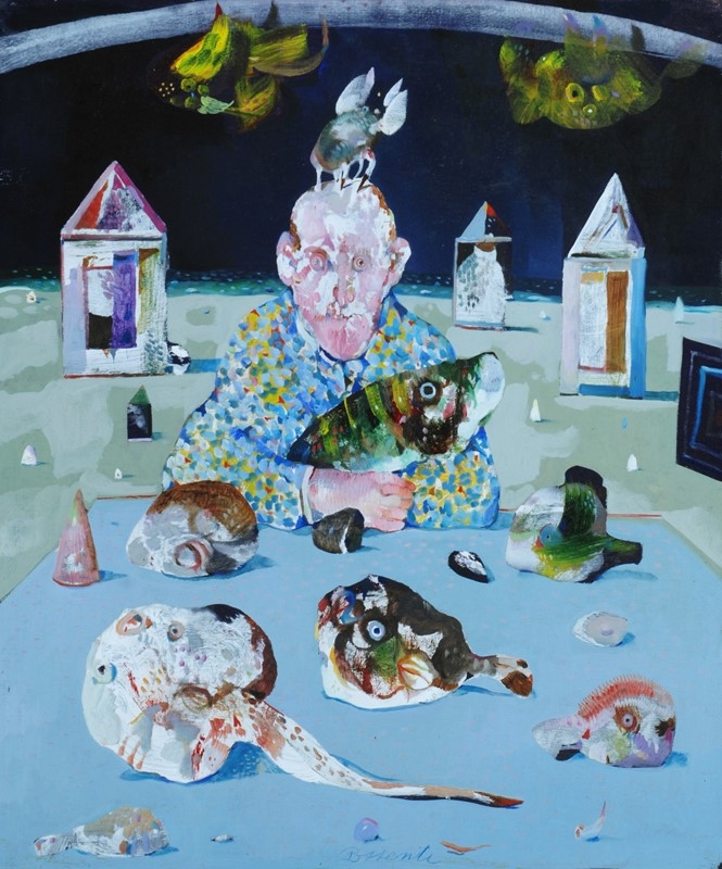 Antonio Possenti | SPIAGGIA DI NOTTE | MutualArt