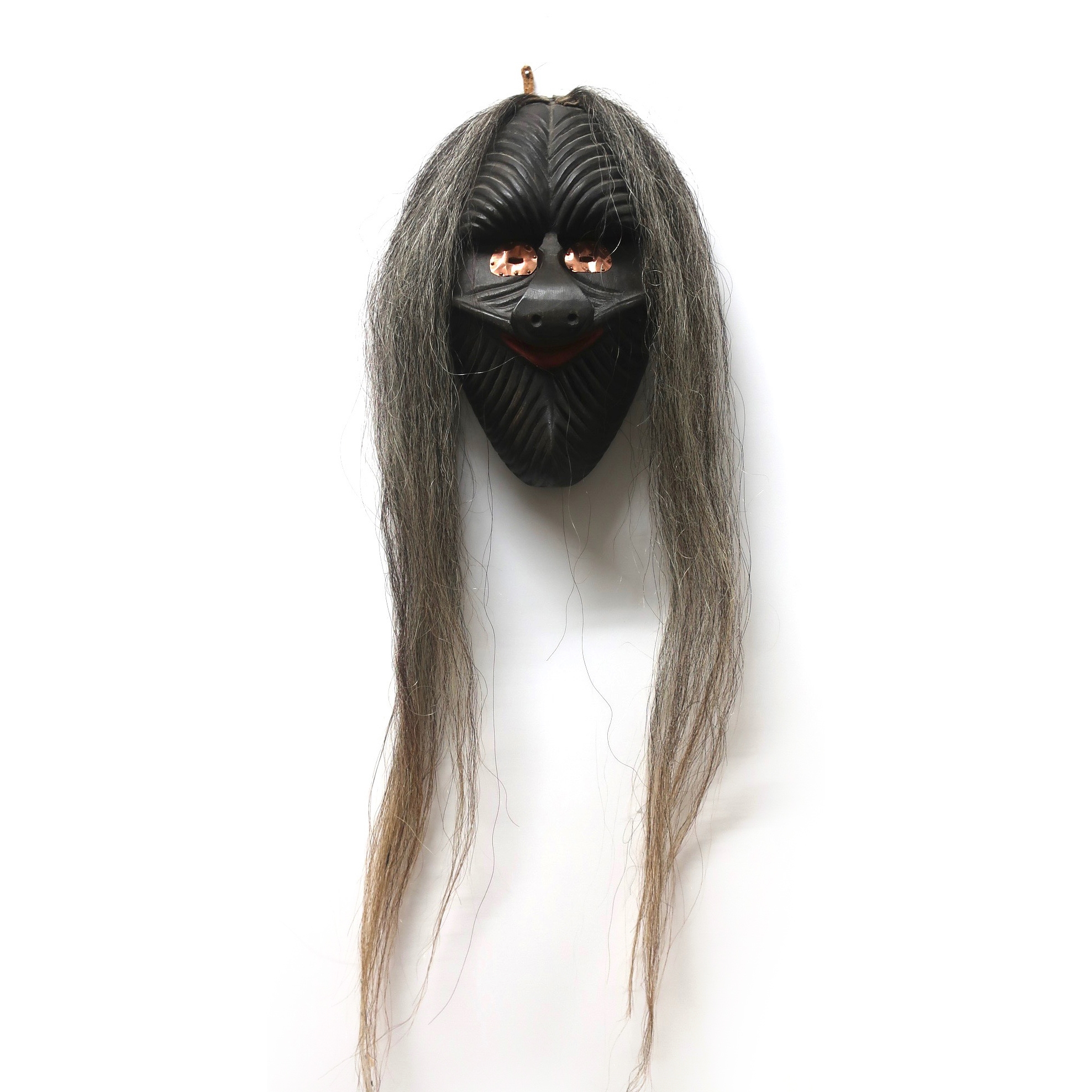 Jacob Ezra Thomas | WOLF MOHAWK CLAN MASK | MutualArt