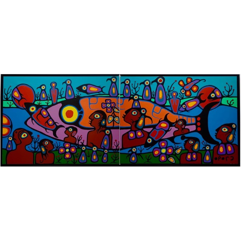 Christian Morrisseau | SPIRITUAL TEACHINGS IN THE WOODLAND ART (2008 ...